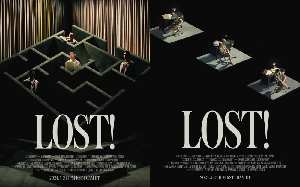 RM unveils cinematic posters for the track "LOST!" from his upcoming ...