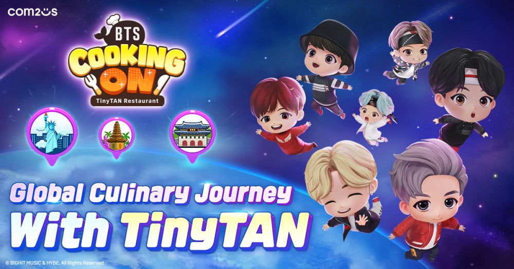 Discover BTS Cooking On: TinyTAN Restaurant Special Events for Mobile ...